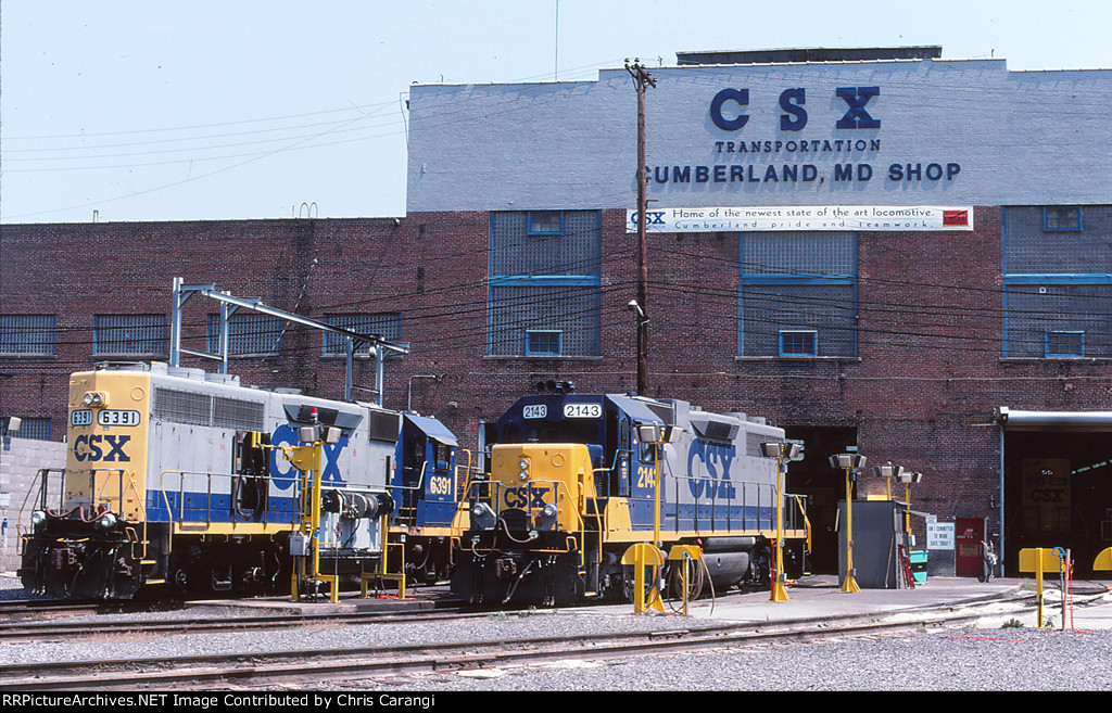 CSXT 2143 & 6391